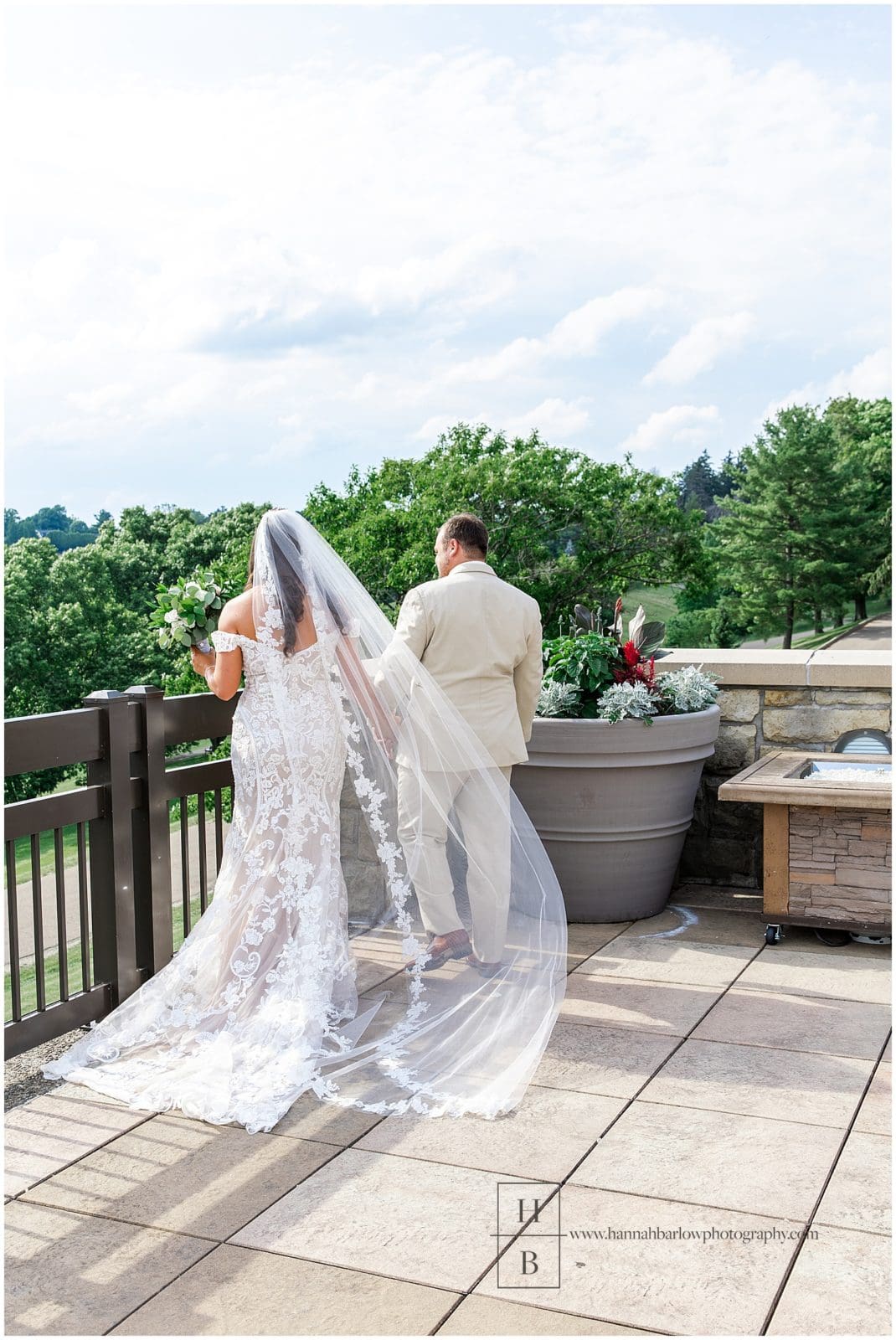 Oglebay West Spa Patio and Glessner Auditorium Wedding - Hannah Barlow ...