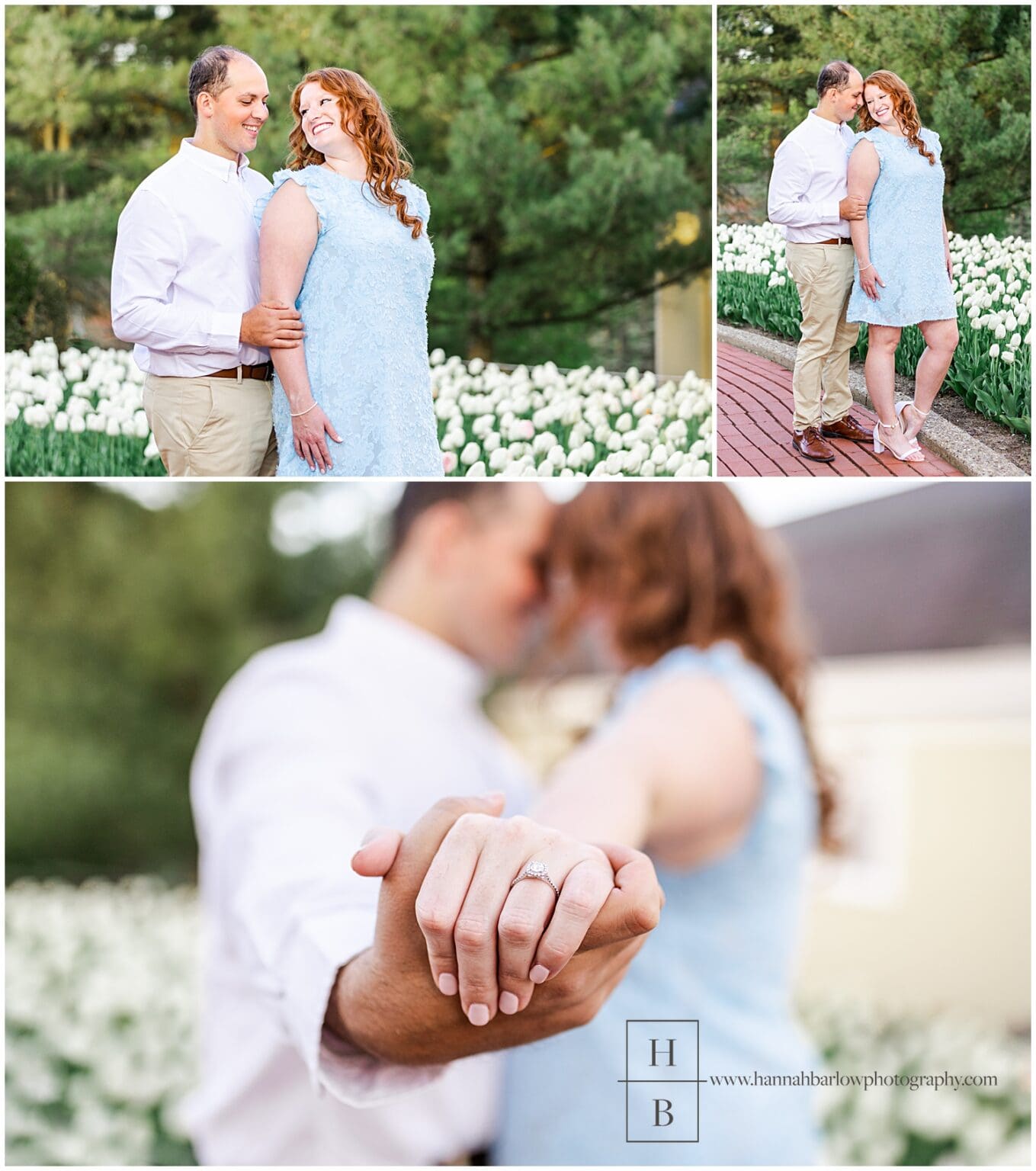 Jess & Marty's Spring Engagement Photos - Hannah Barlow Photography