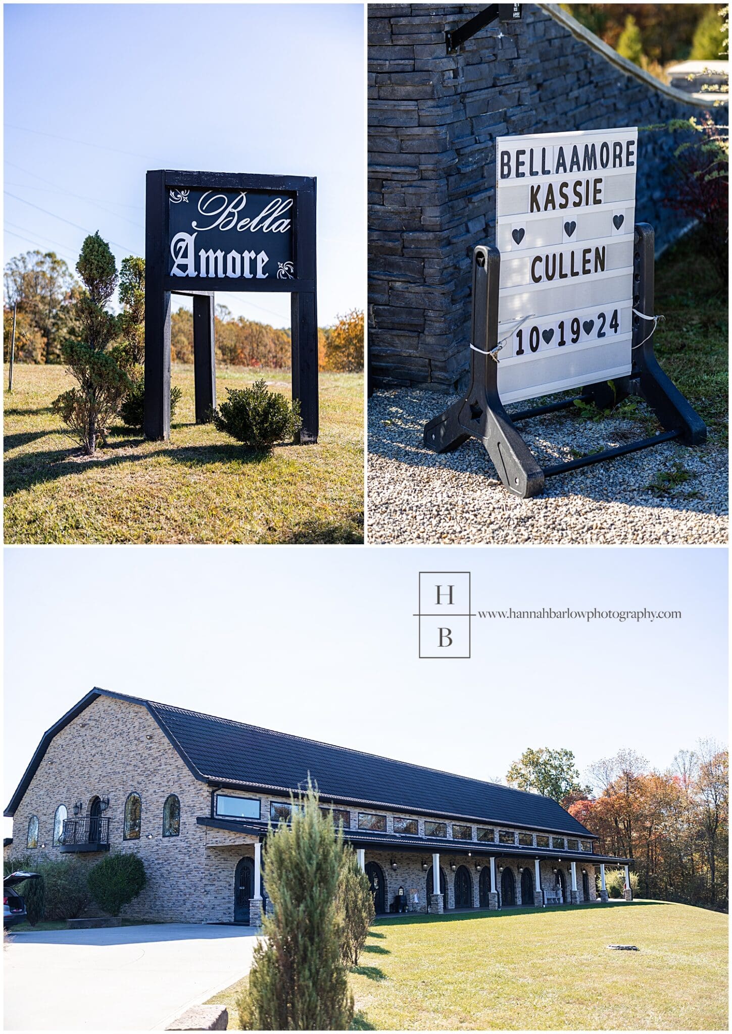 Fall Bella Amore Enchanted Acres Wedding - Hannah Barlow Photography